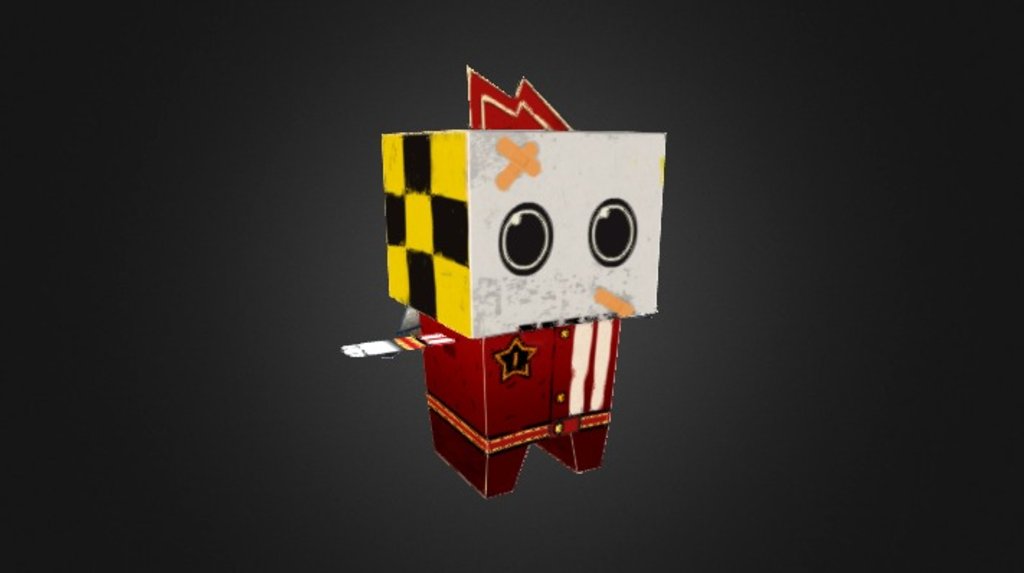 Paper Titans The Flyer - 3D model by Ison (@XinChengWu) [78fe697 ...