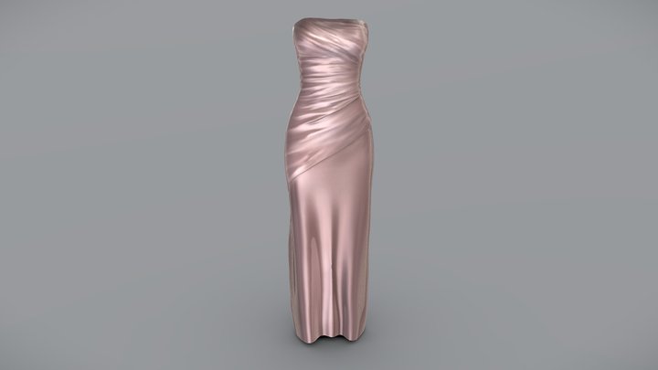 Gown 3D models - Sketchfab