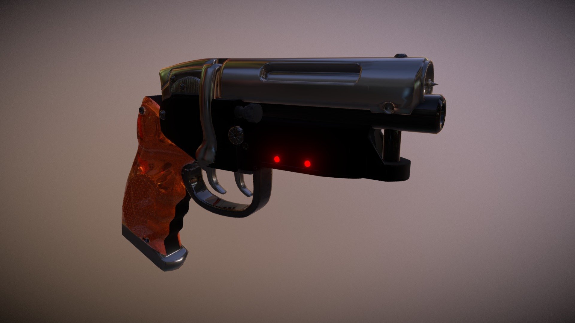 Deckard's Blaster OUTDATED Version - 3D model by Stephen Makes A Thing ...