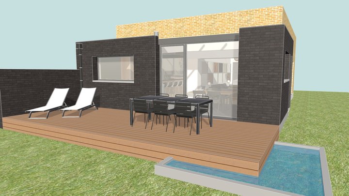 Extension 3D models - Sketchfab