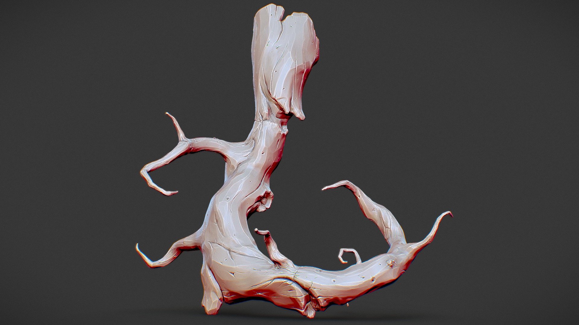 Stylized tree monster sculpt (Matcap) - 3D model by Nicolas Cayré ...