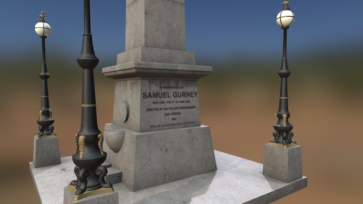 Samuel-gurney-statue 3D models - Sketchfab