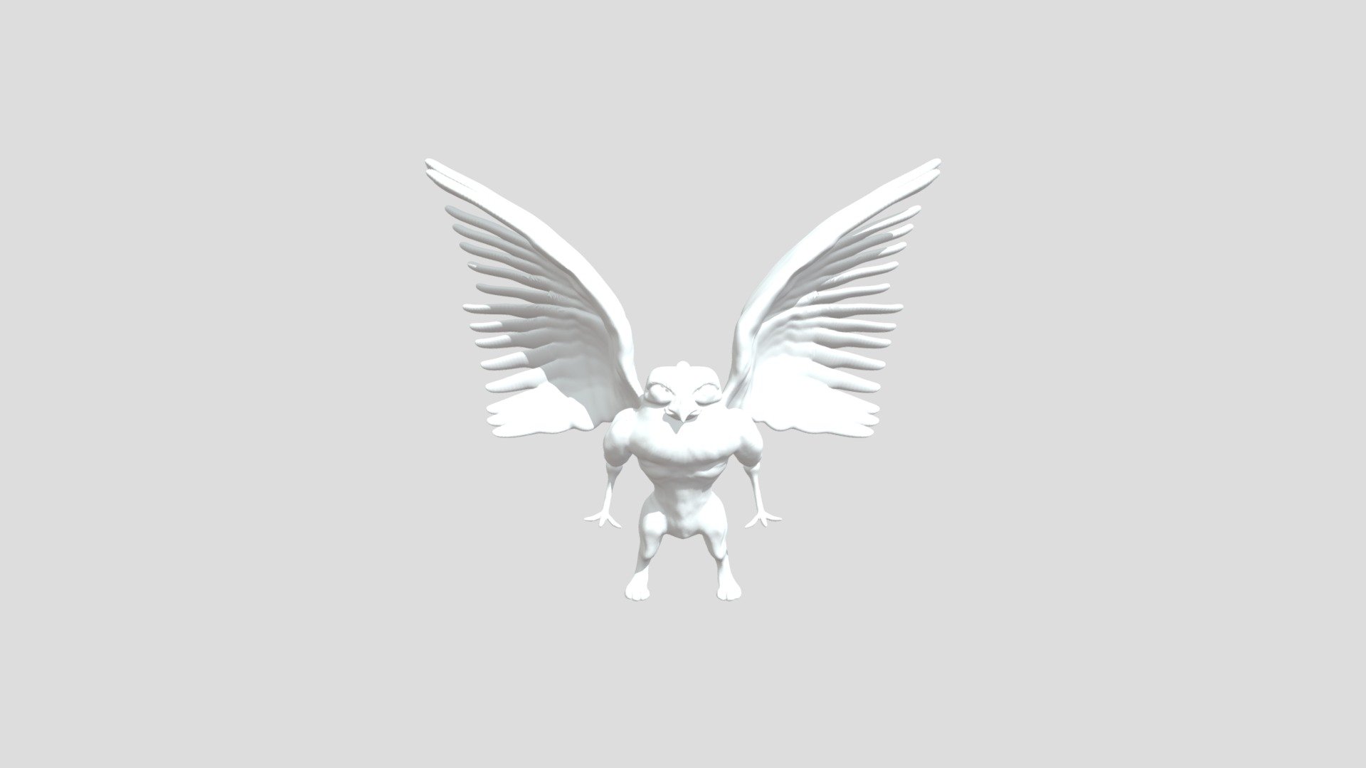 Creature design Griffin - Download Free 3D model by jowens1 [79034be ...
