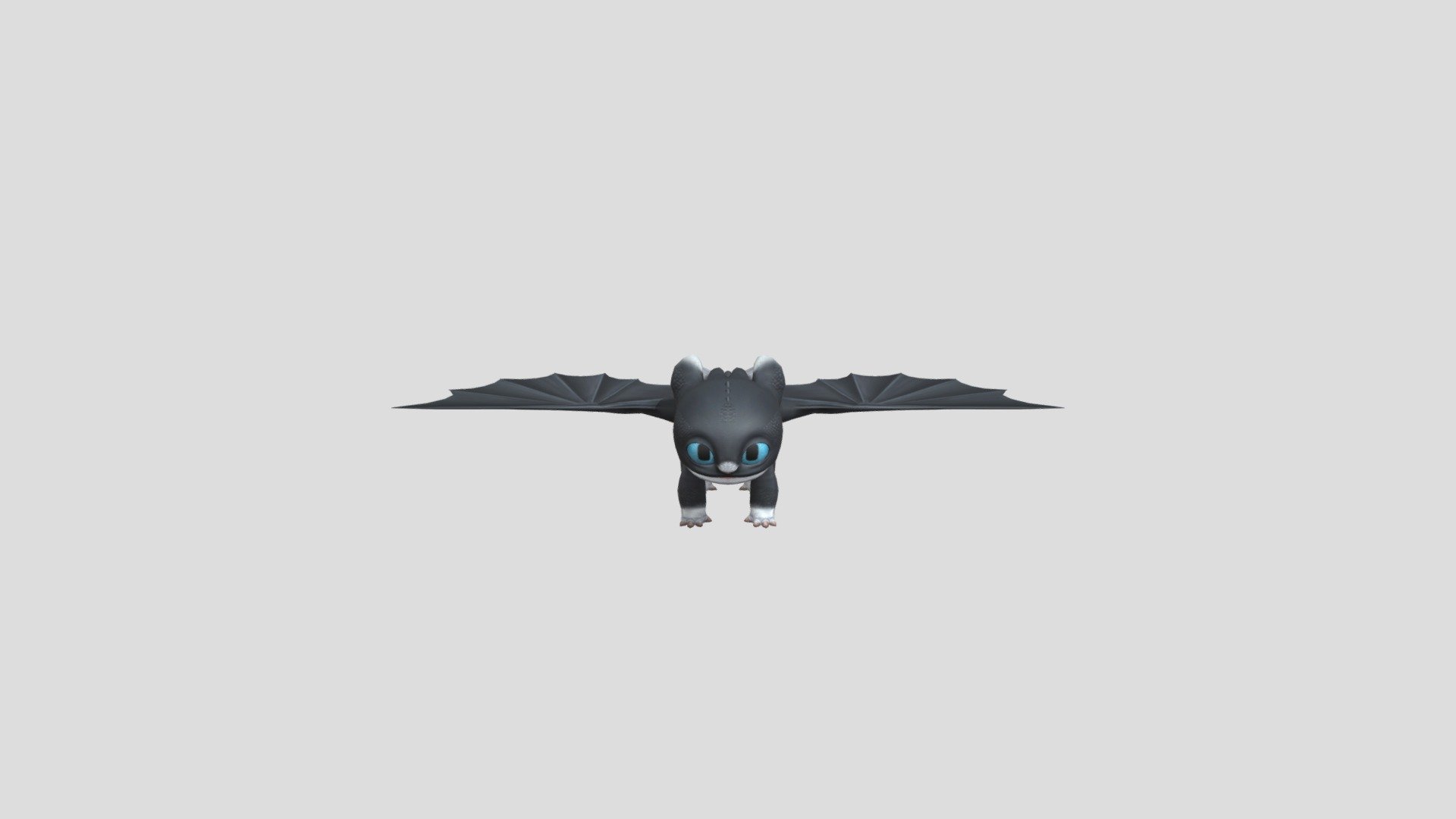 Dragon Night Light fury Dart - Download Free 3D model by LunaEagle ...