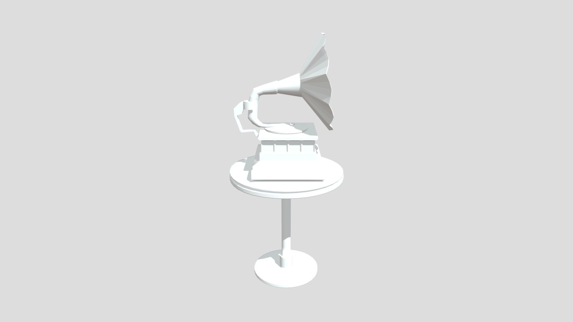 Gramphone - Download Free 3D model by sanjayrawat24 [7907af6] - Sketchfab