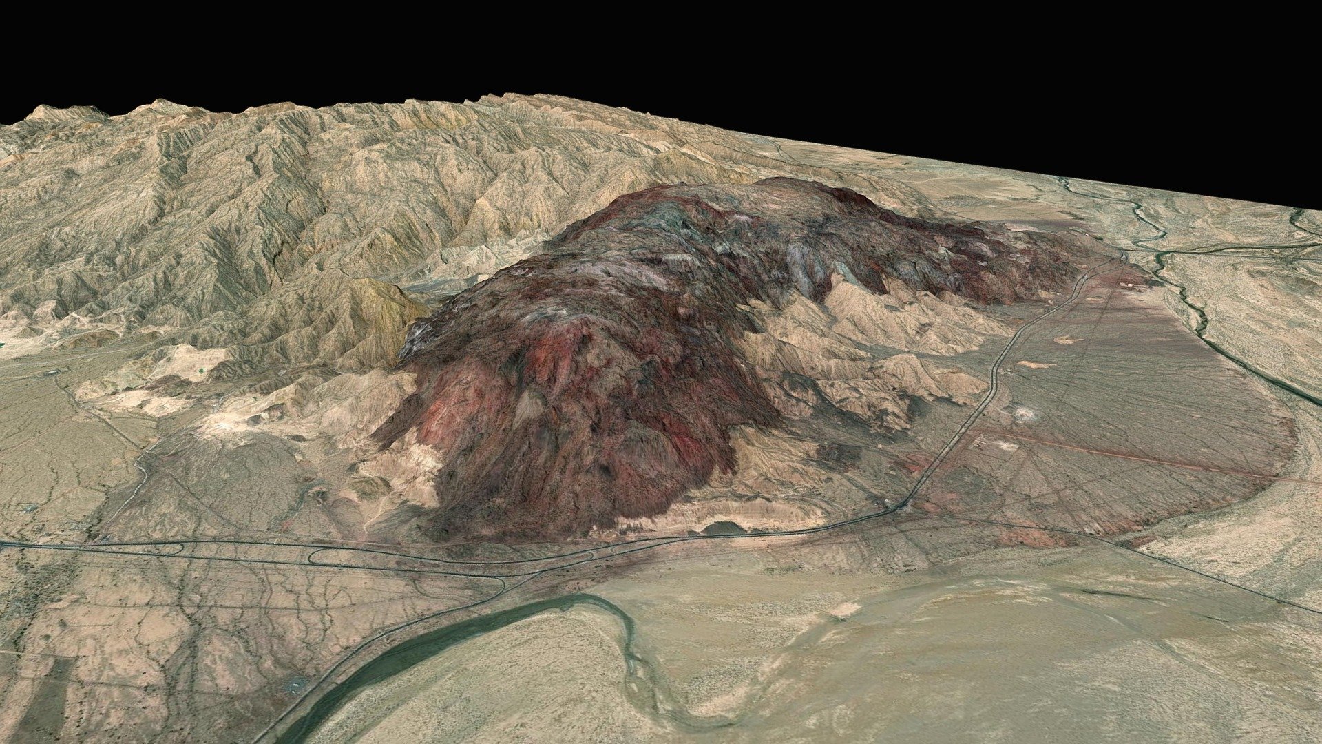 Salt dome 4, Iran - Download Free 3D model by Sara Carena (@saracarena1 ...