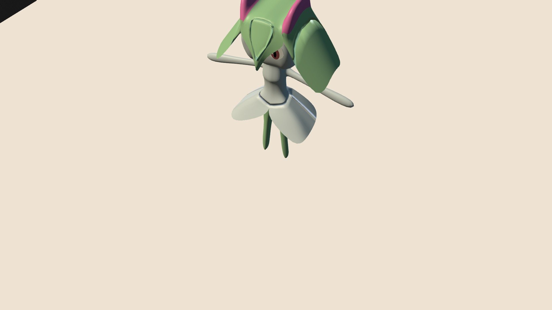 Kirlia - 3D model by HYeudaliSolis [7908d12] - Sketchfab