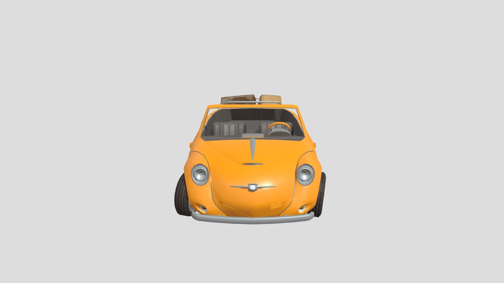 Duet Classic Yellow Car - Download Free 3D model by Sean (@Welllan ...