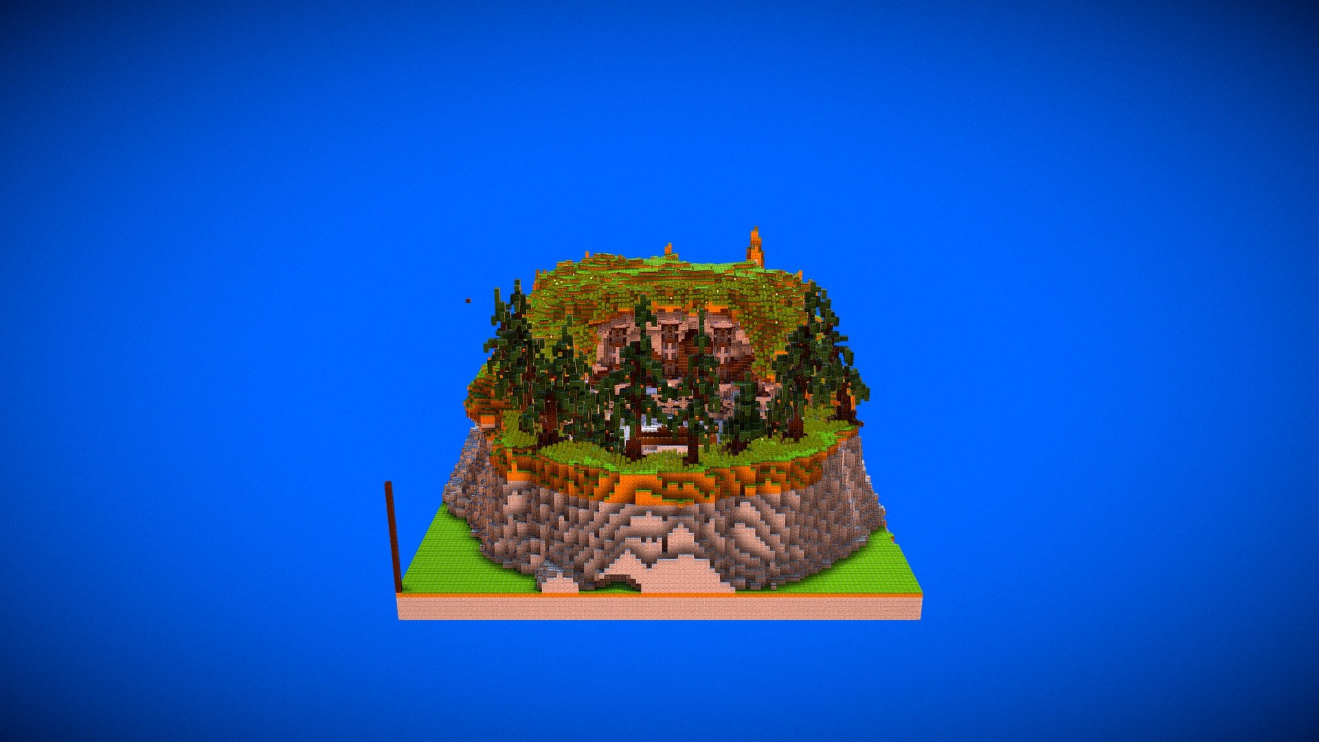Lobby HungerGames - 3D model by RedBox Minecraft Studio (@KlashRaick ...