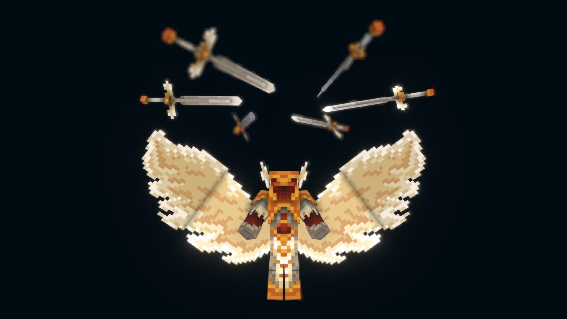 Guardian Angel (commission) - 3D model by MSmaug [7909490] - Sketchfab