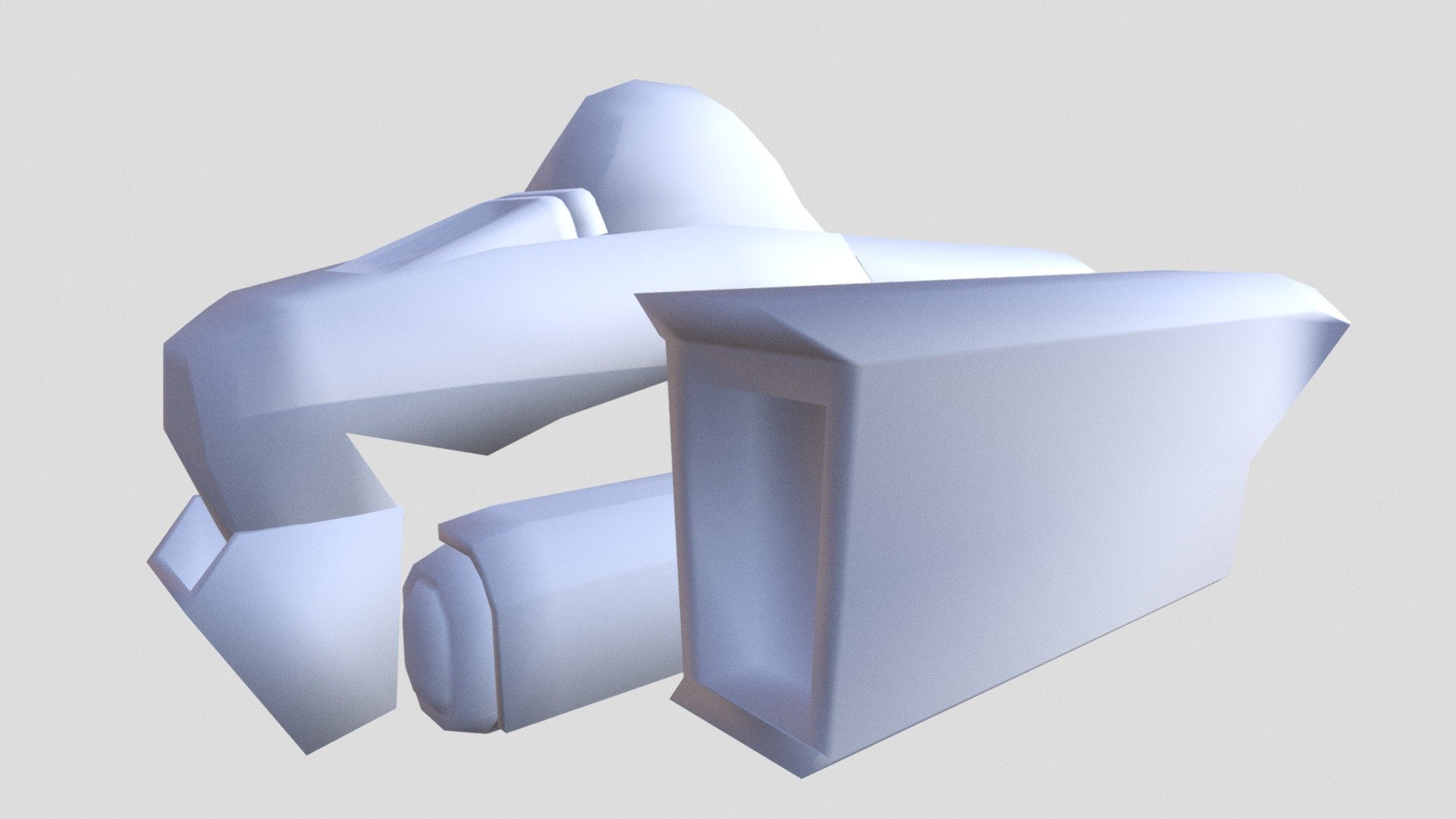 Spaceship WIP - 3D model by Jason Goodwin (@teacher) [790a8c7] - Sketchfab