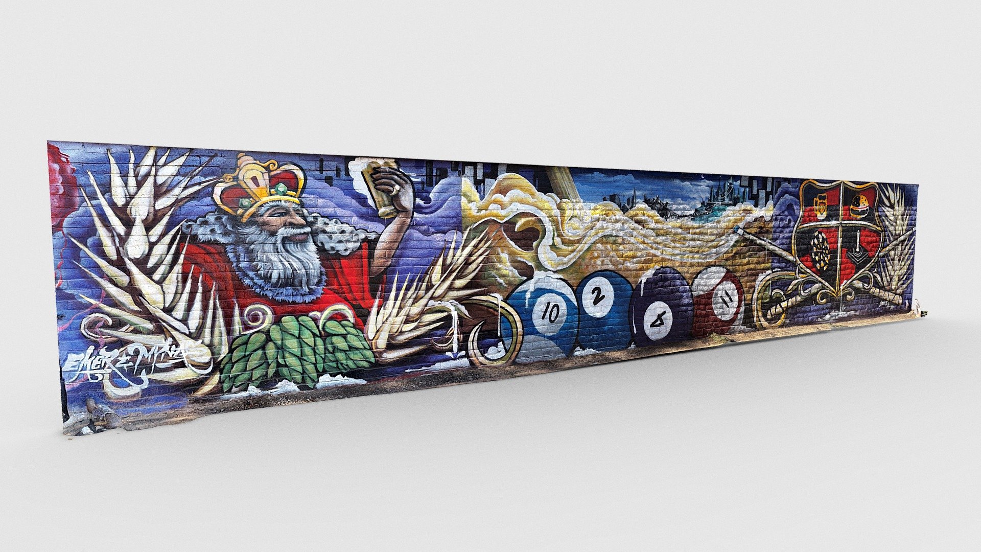Mural in Davis, CA - Download Free 3D model by Emm (@edemaistre ...