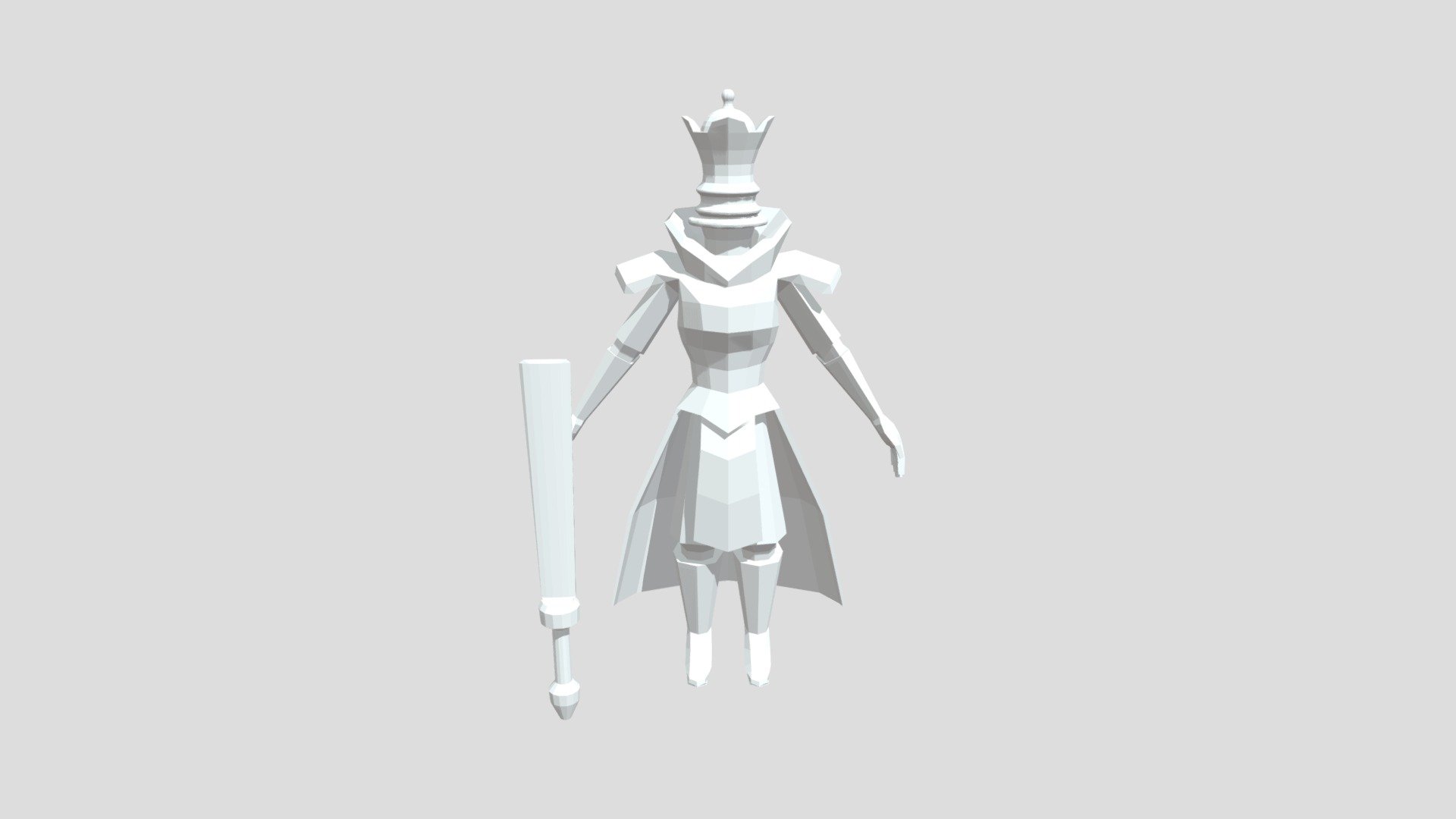 Queen - Download Free 3D model by Theo_Prodger [790d8d8] - Sketchfab