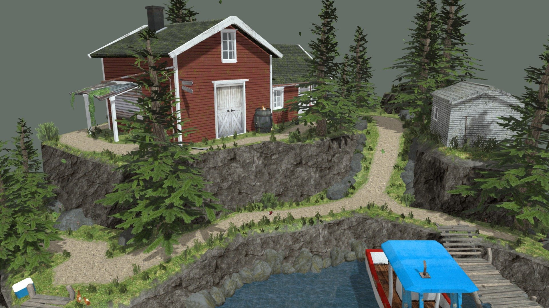DAE Diorama - By The Ocean - 3D model by vinsent.seynhaeve [790daf7 ...