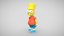 Bart Simpson - Download Free 3D model by Melco007 (@David.Cormier ...
