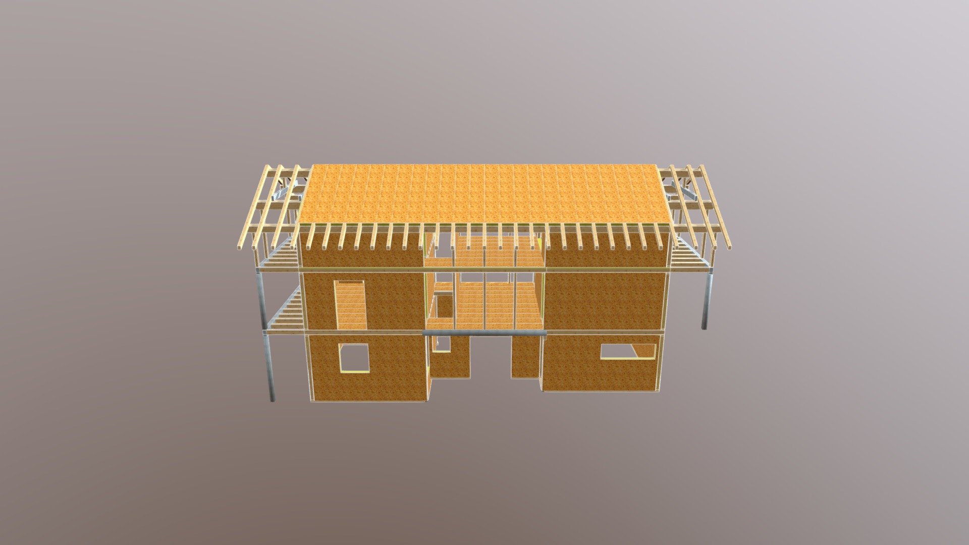 Dom 3D stal - 3D model by Solcraft [790e9a2] - Sketchfab