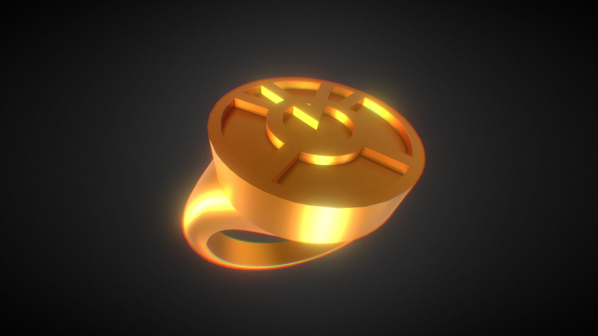 Orange Lantern Ring - Download Free 3D model by Ludus101 [790fd39 ...