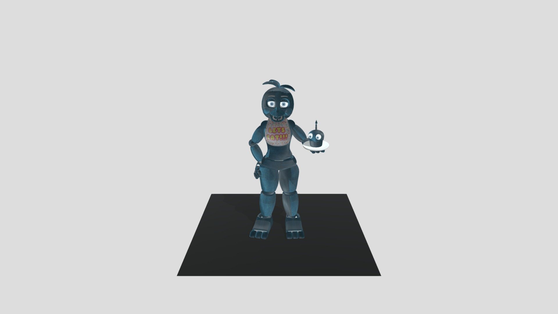 Toy Chica - Download Free 3D model by 🍕 | Swizzie's | 🍕 (@paulayque ...
