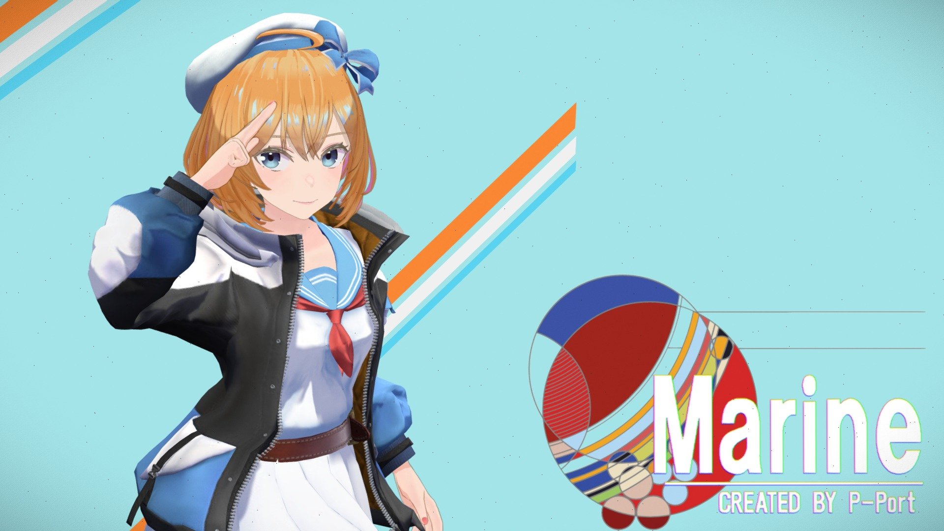 Marine 3D avatar for VRChat - 3D model by P-Port [7913598] - Sketchfab