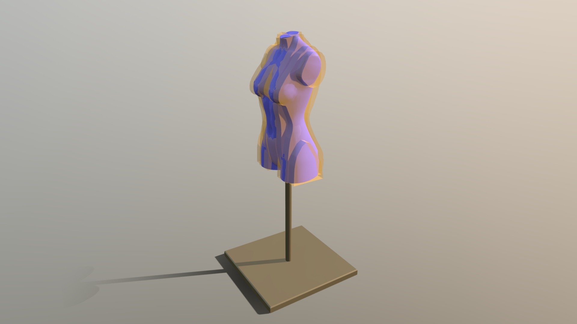Female Dress Form - Download Free 3D model by Gary Jacobs (@gdjfaa ...