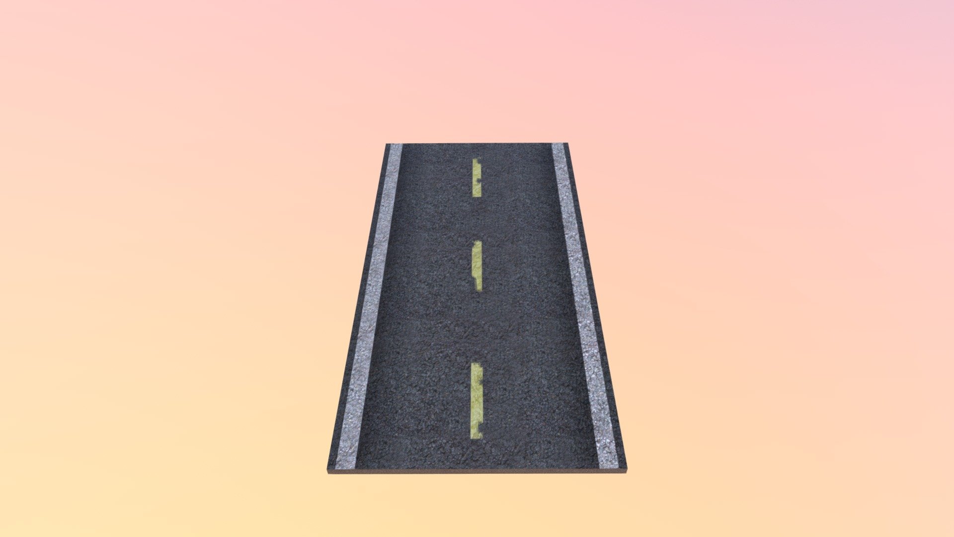 Road - 3D model by KatiePlackett [7914642] - Sketchfab