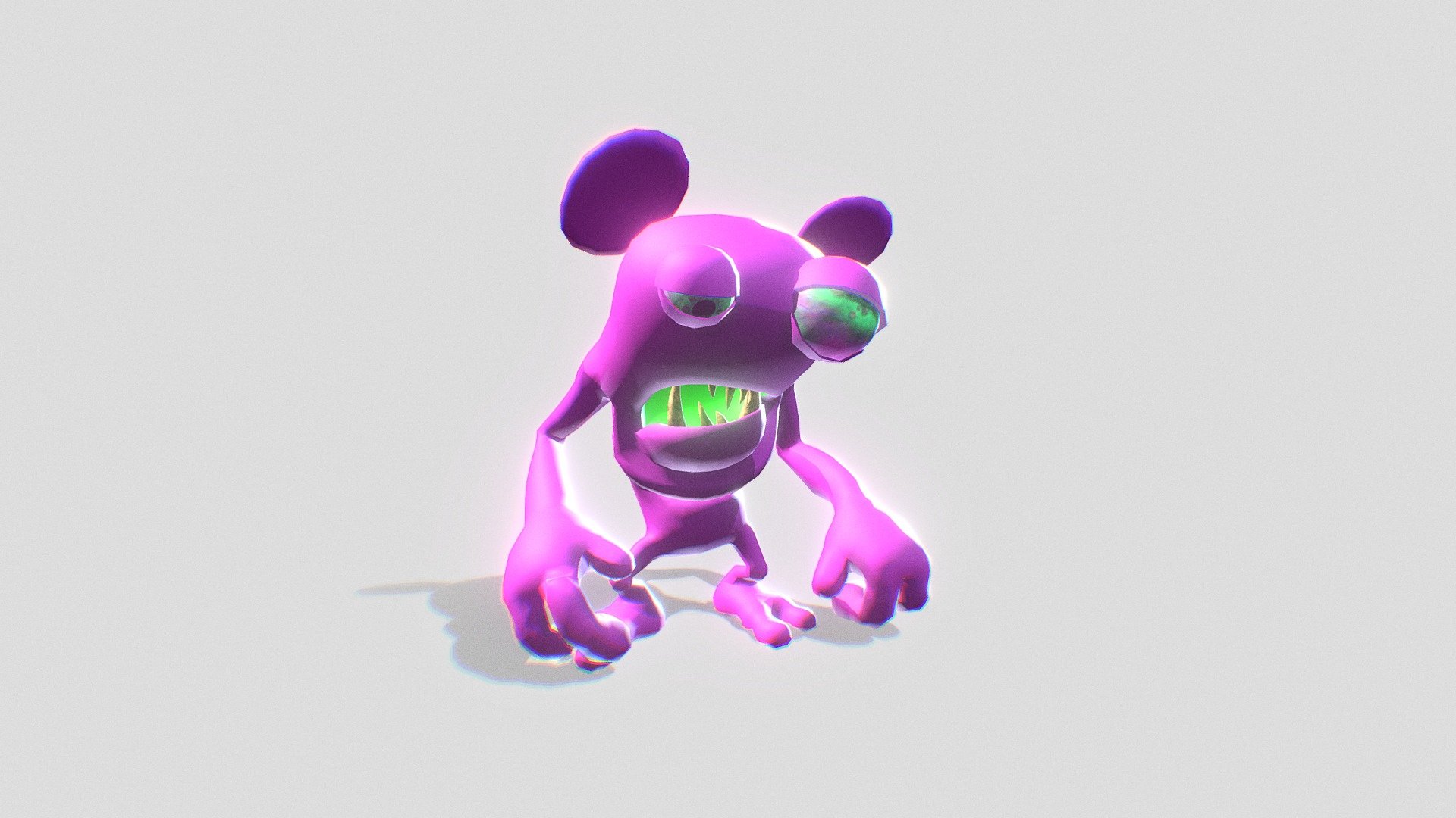 Epic Mickey - Spatter Re-Animated - Download Free 3D model by Arons ...