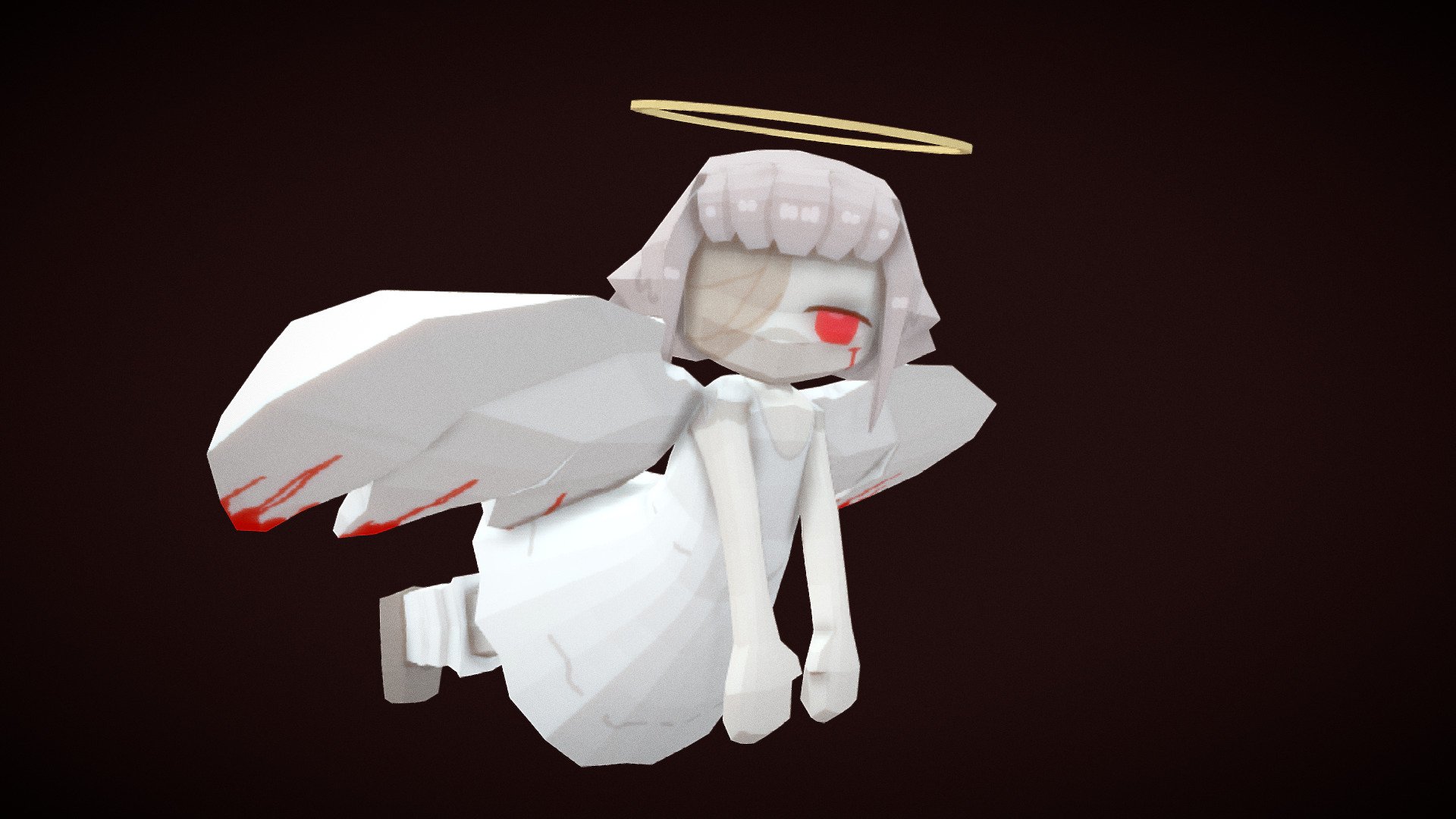 Azi the Angel - 3D model by Crimson2000 (@crim2000) [7915f56] - Sketchfab