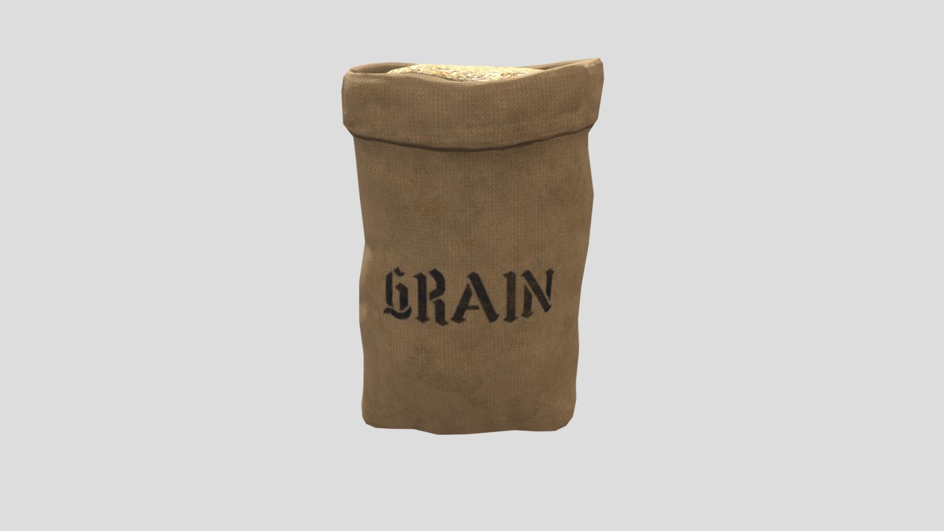 Grain Sack - Buy Royalty Free 3D model by jacobmaidens [791643e ...
