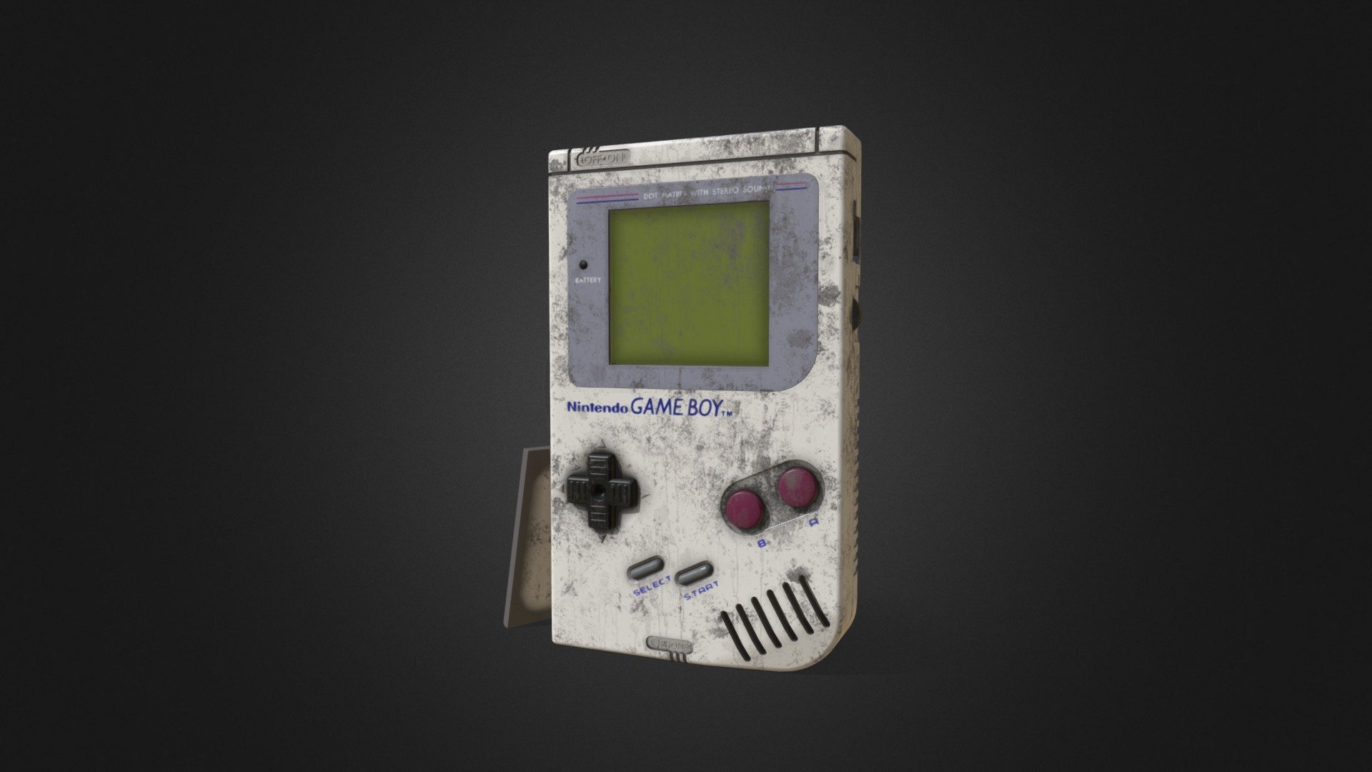 Gameboy - 3D model by Whatevvs [7918078] - Sketchfab