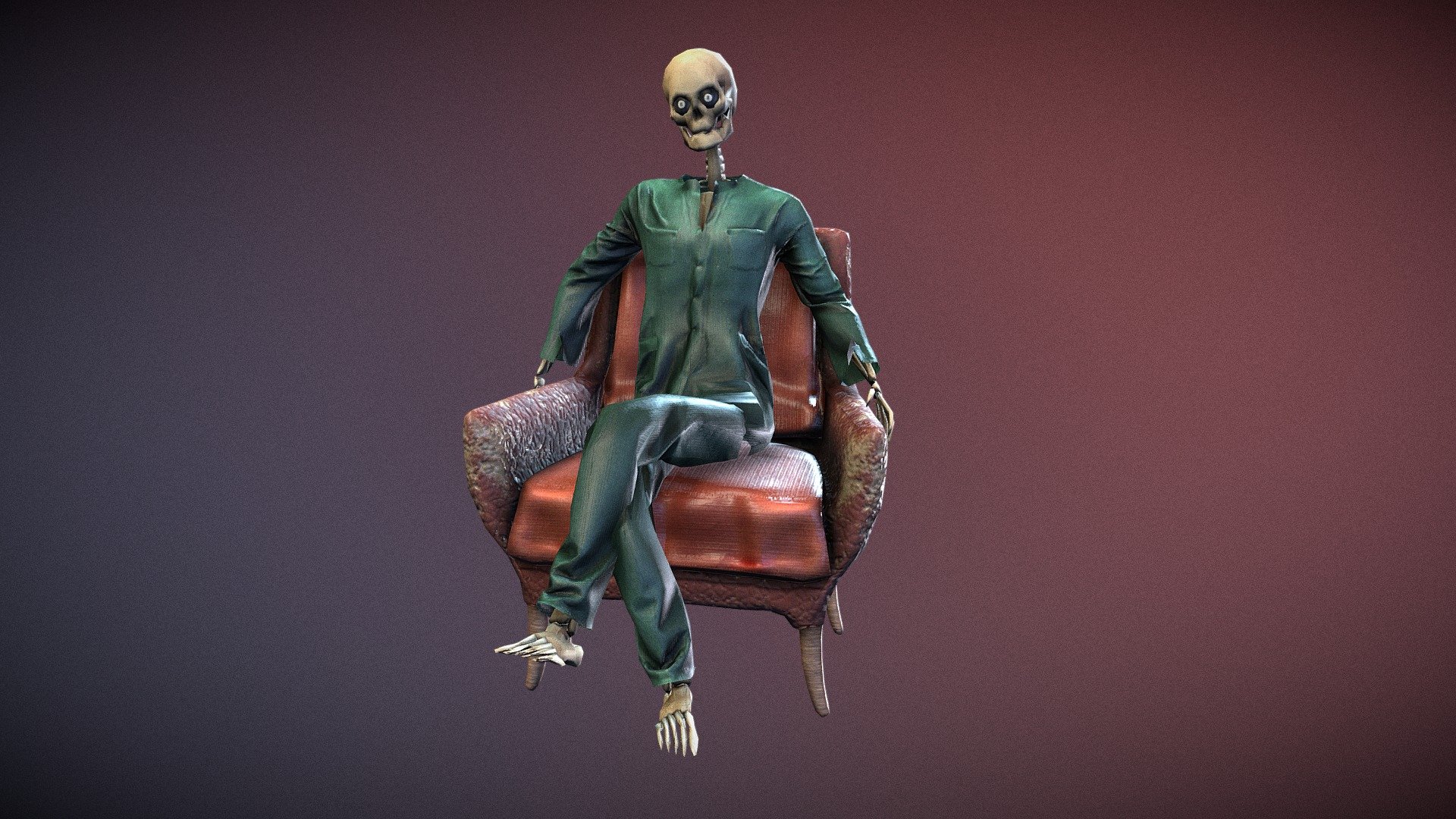 Skeleton Character - 3D model by luckyfortune3d [7919887] - Sketchfab