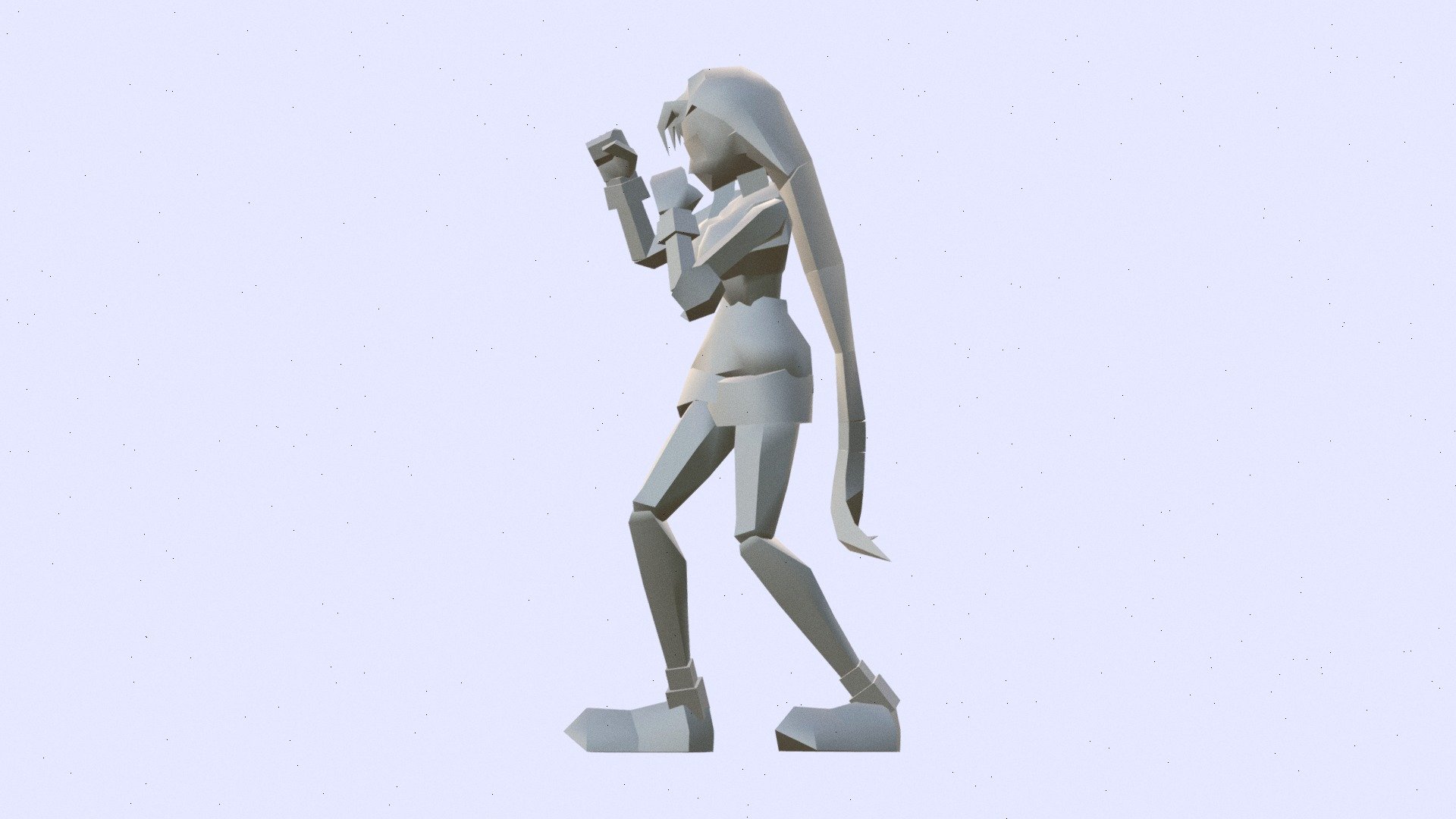 Tifa Battle Model from Original Final Fantasy 7 - Download Free 3D ...