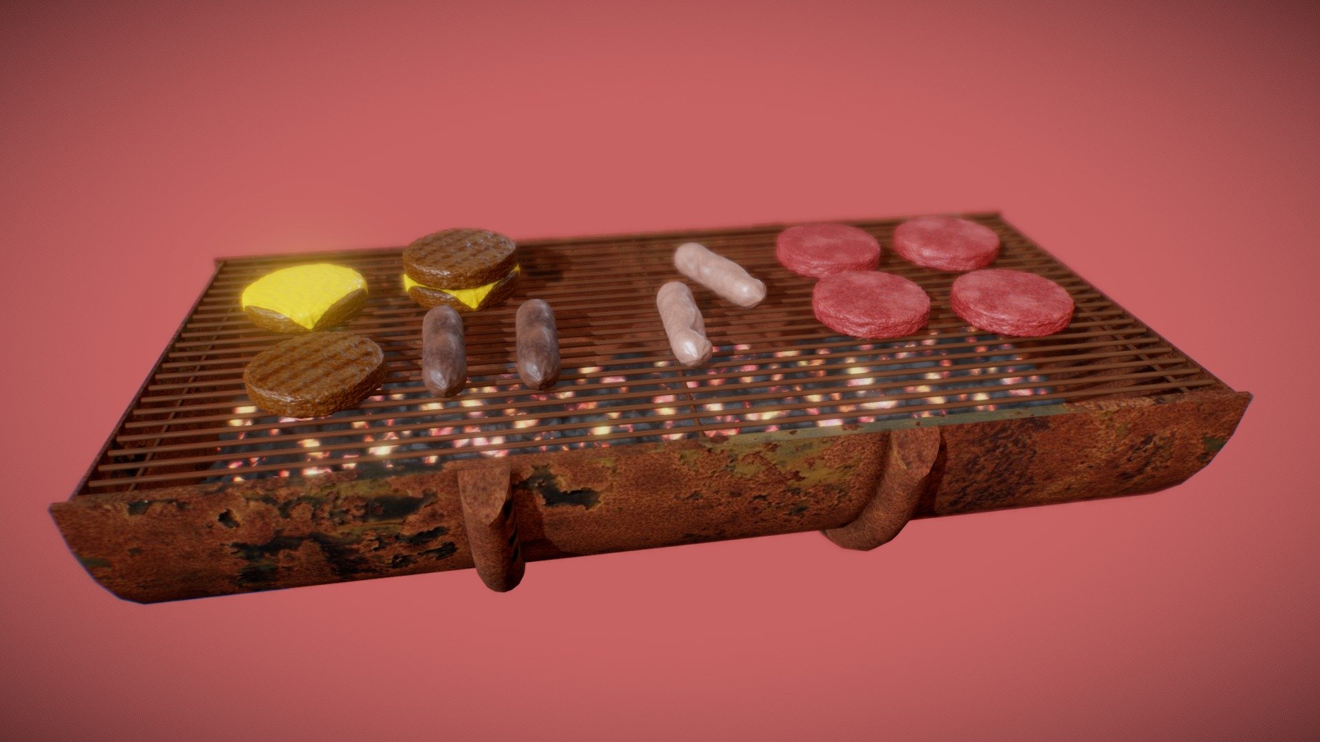 Day 11: Meat - Download Free 3D model by defnotdan [791b820] - Sketchfab