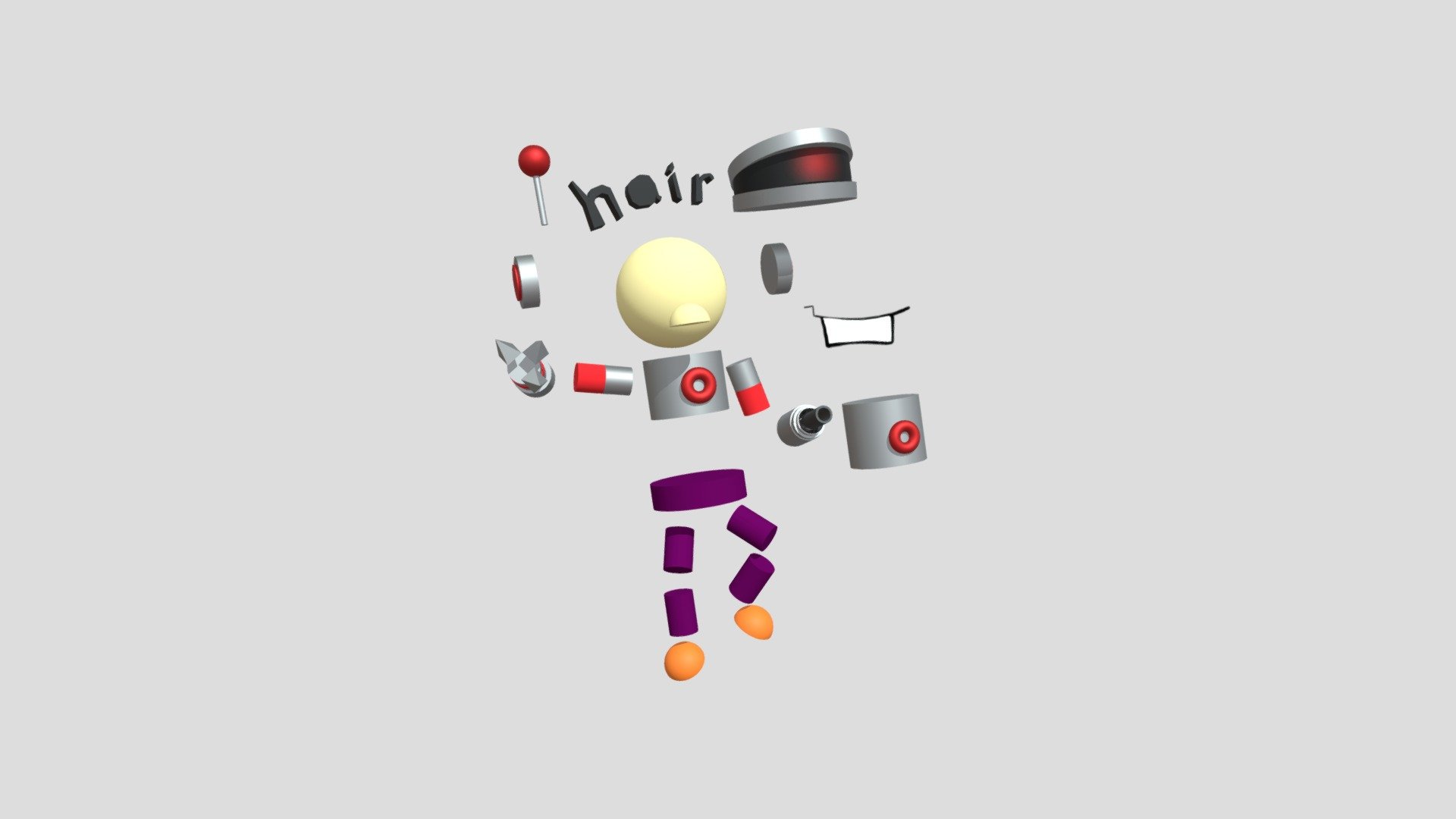 Metal_ Man_ Tristan - Download Free 3D model by TheAnimatorKid (@elijah ...