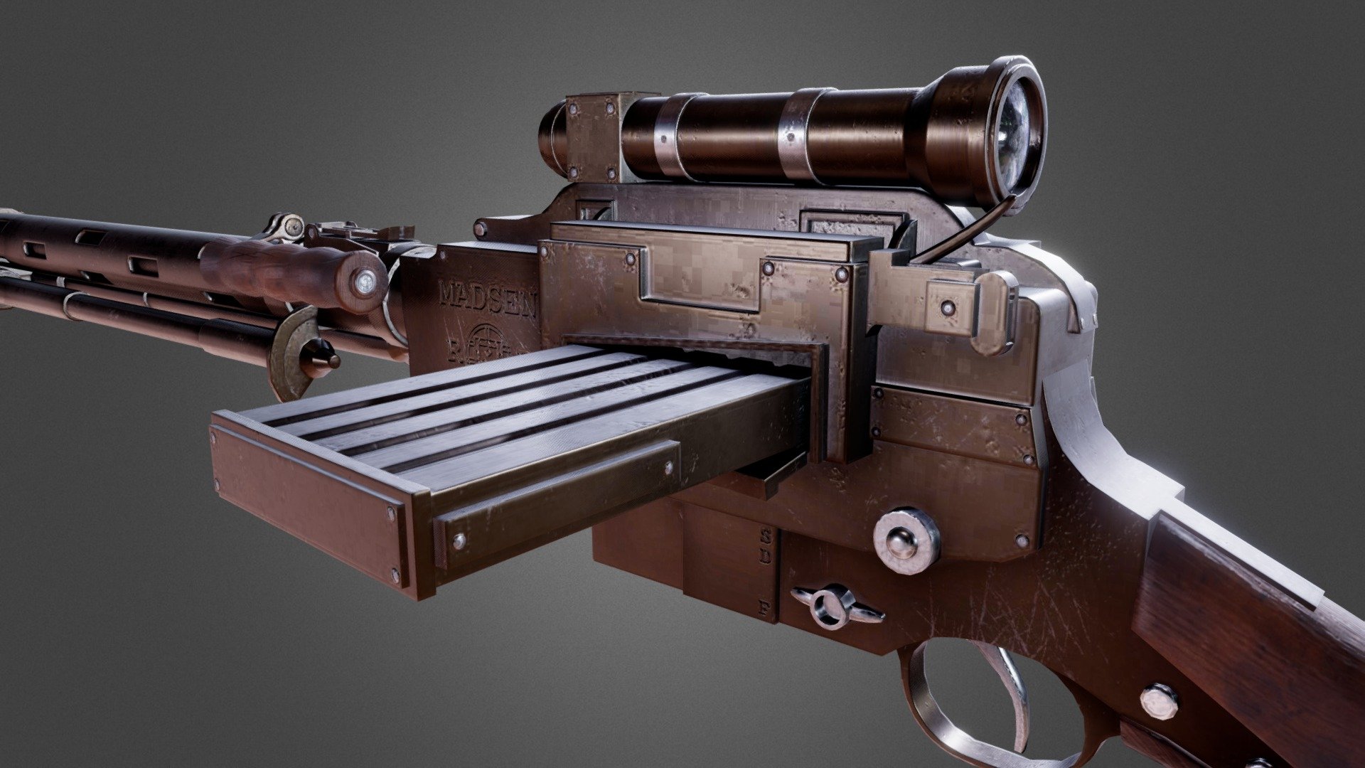Custom Madsen LMG - Download Free 3D model by Joe-Louis (@Dikkiedik ...