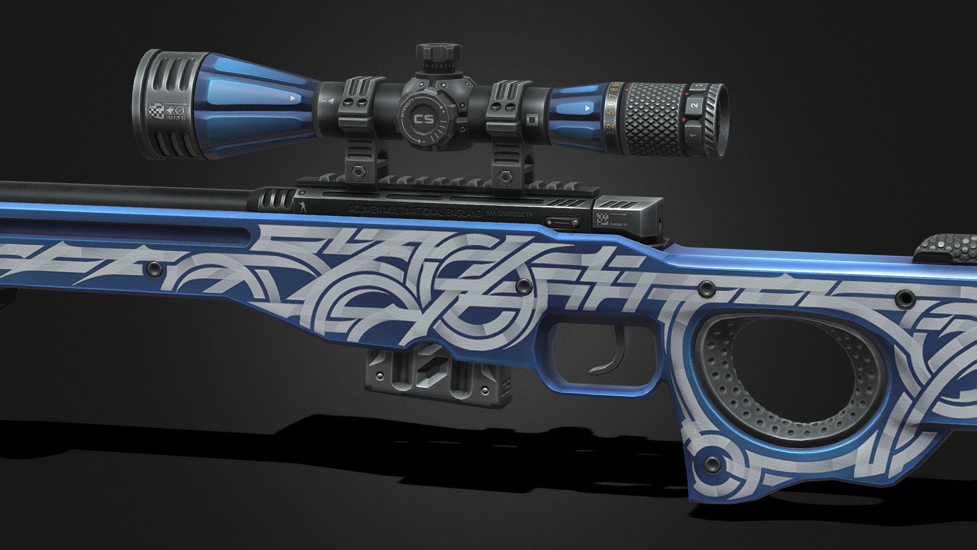 AWP | HANDWRITTEN v4 - 3D model by cursorYX [791ff9c] - Sketchfab