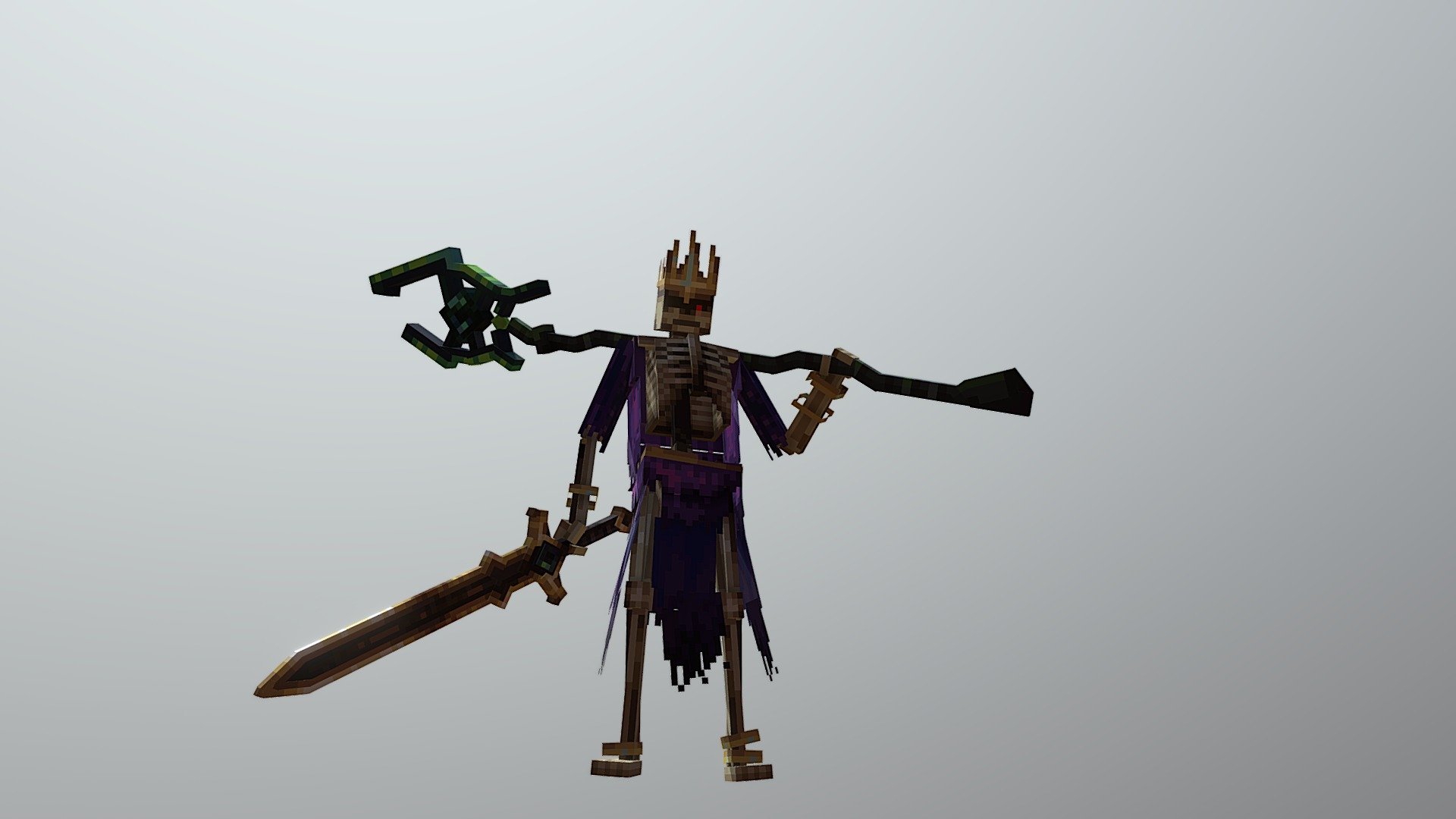 King of Lich, Twilight Forest - 3D model by 413C [7920480] - Sketchfab