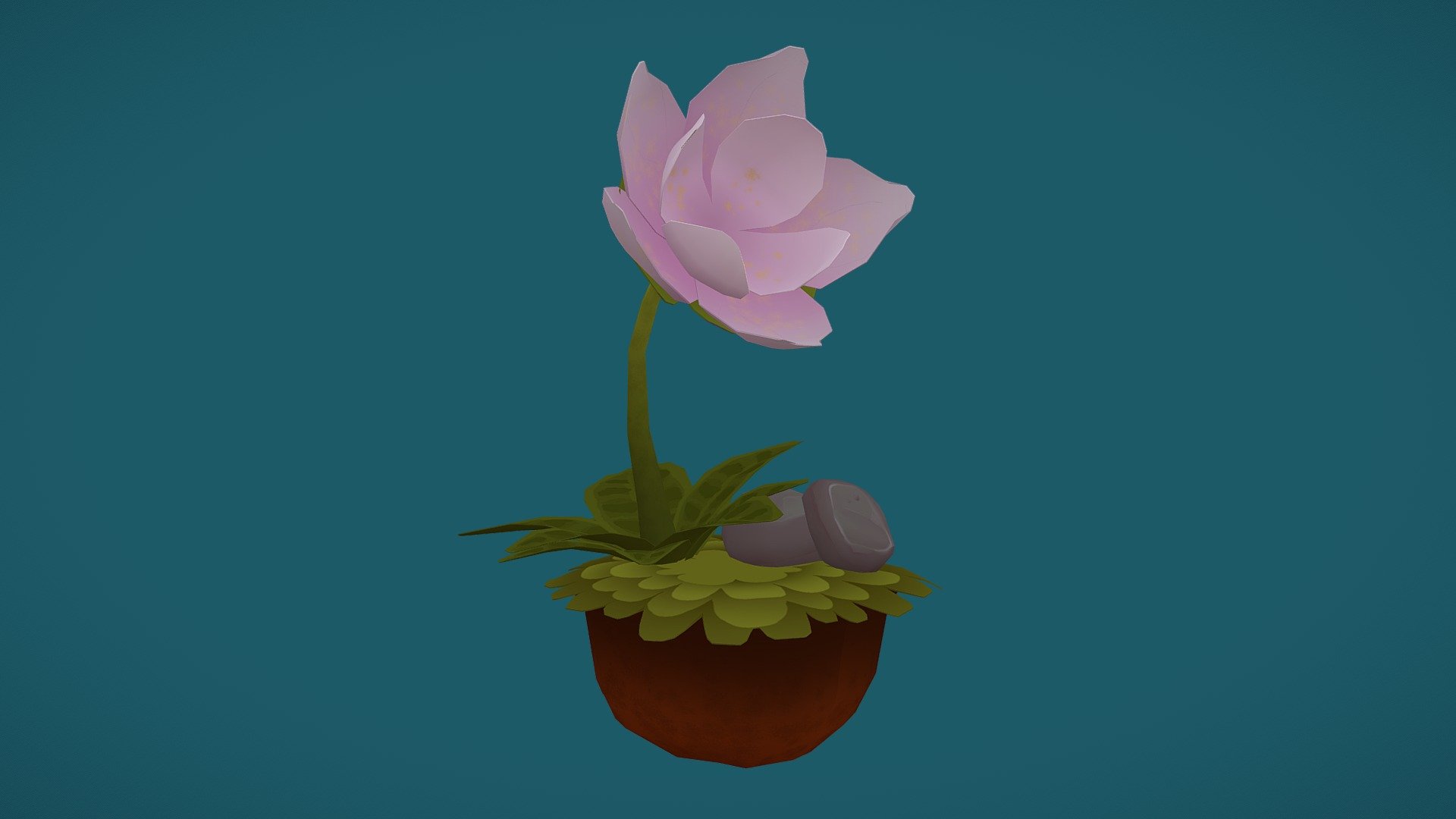 Flower - 3D model by damarisv [792085f] - Sketchfab