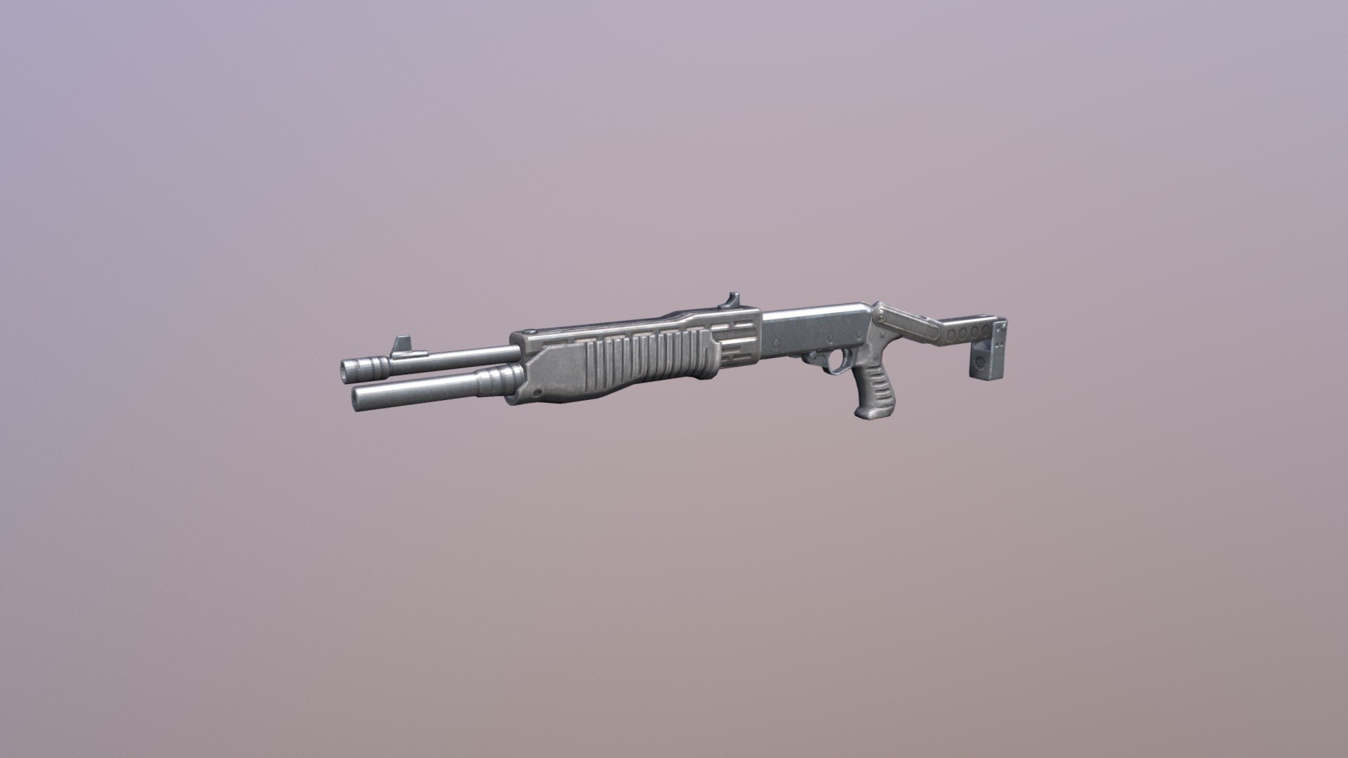 SPAS12 - Low Poly Aesthetic Test 1 - 3D model by Dave Watts (@davewatts ...