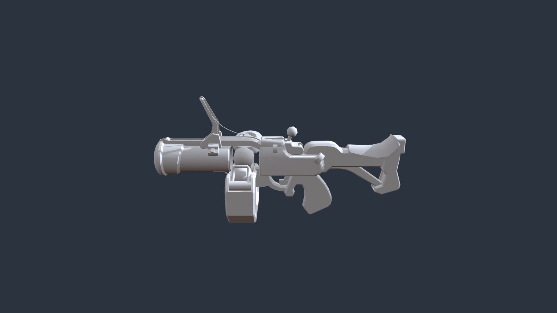 Junkrat Gun - 3D model by borysu [7922126] - Sketchfab