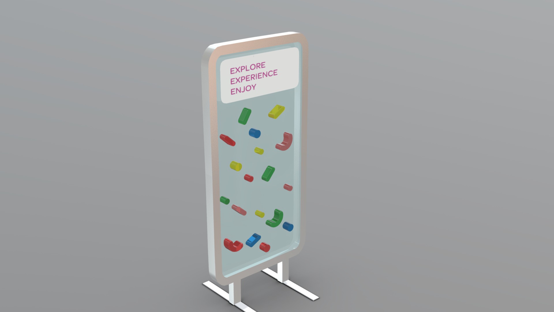 Donation Stand - 3D model by PiscoStudio [7922d40] - Sketchfab