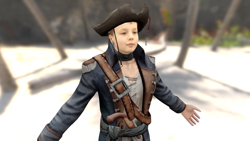 Captain Percival O´Silly - Download Free 3D model by Wolf3D ...