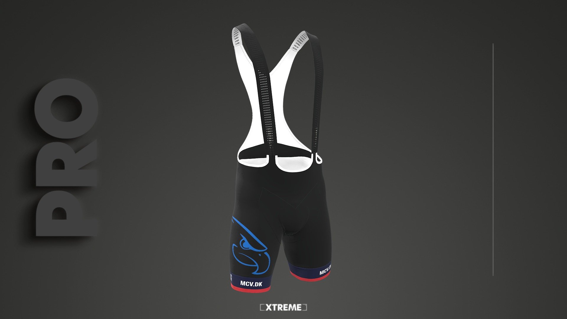 MCV 2023 - PRO Bib-Shorts 05358 - 3D model by Konggaard - Xtreme Custom ...