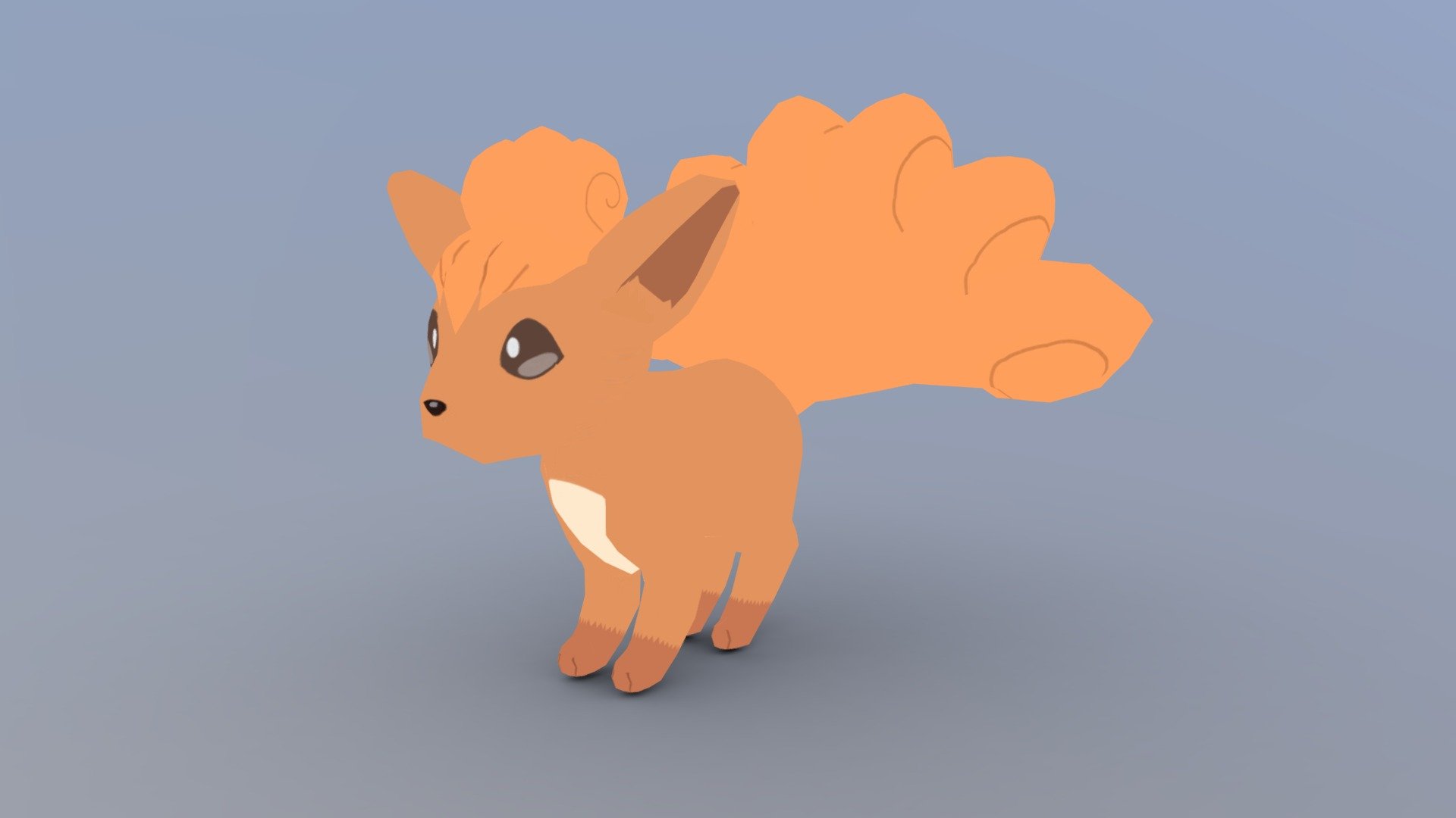 Vulpix - 3D model by MacForce (@MacFouce) [7926c7a] - Sketchfab