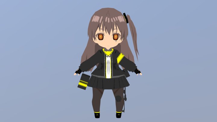 Girls-frontline 3D models - Sketchfab