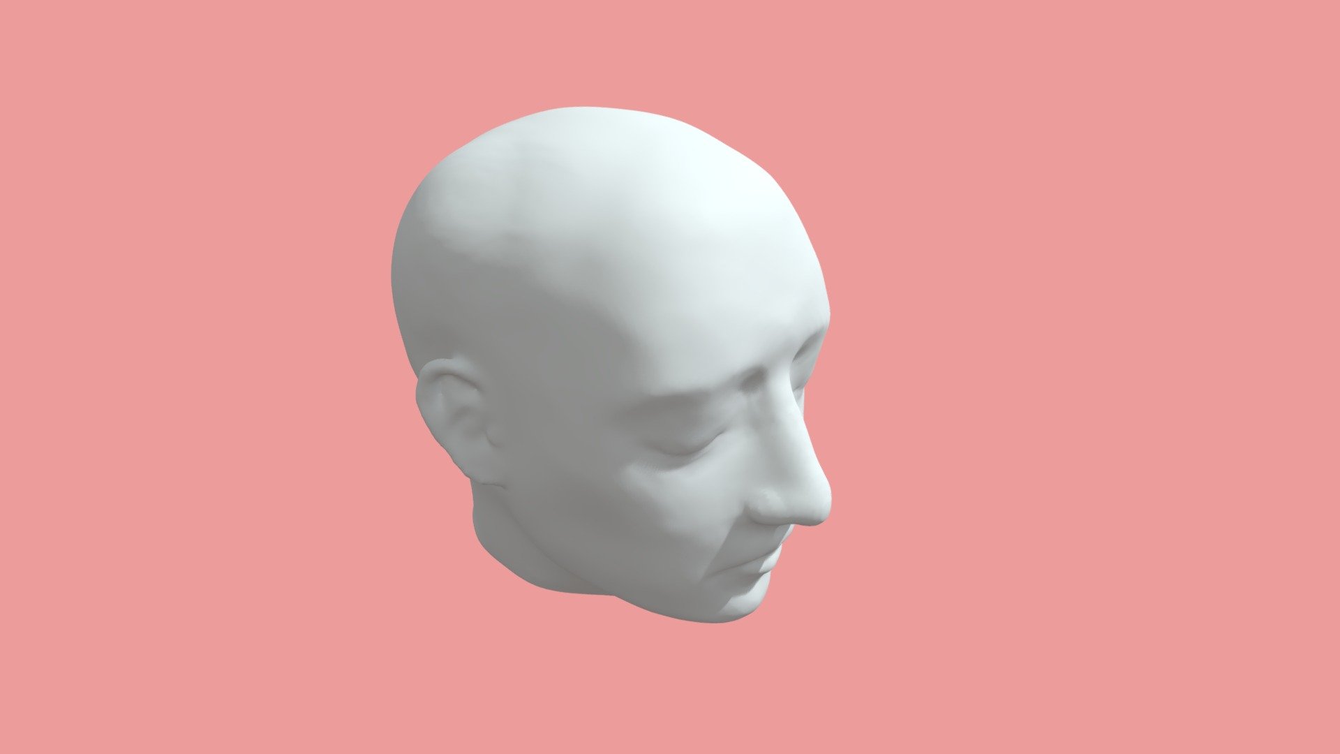 3D頭像 3D head - 3D model by YushengChiu [7929139] - Sketchfab
