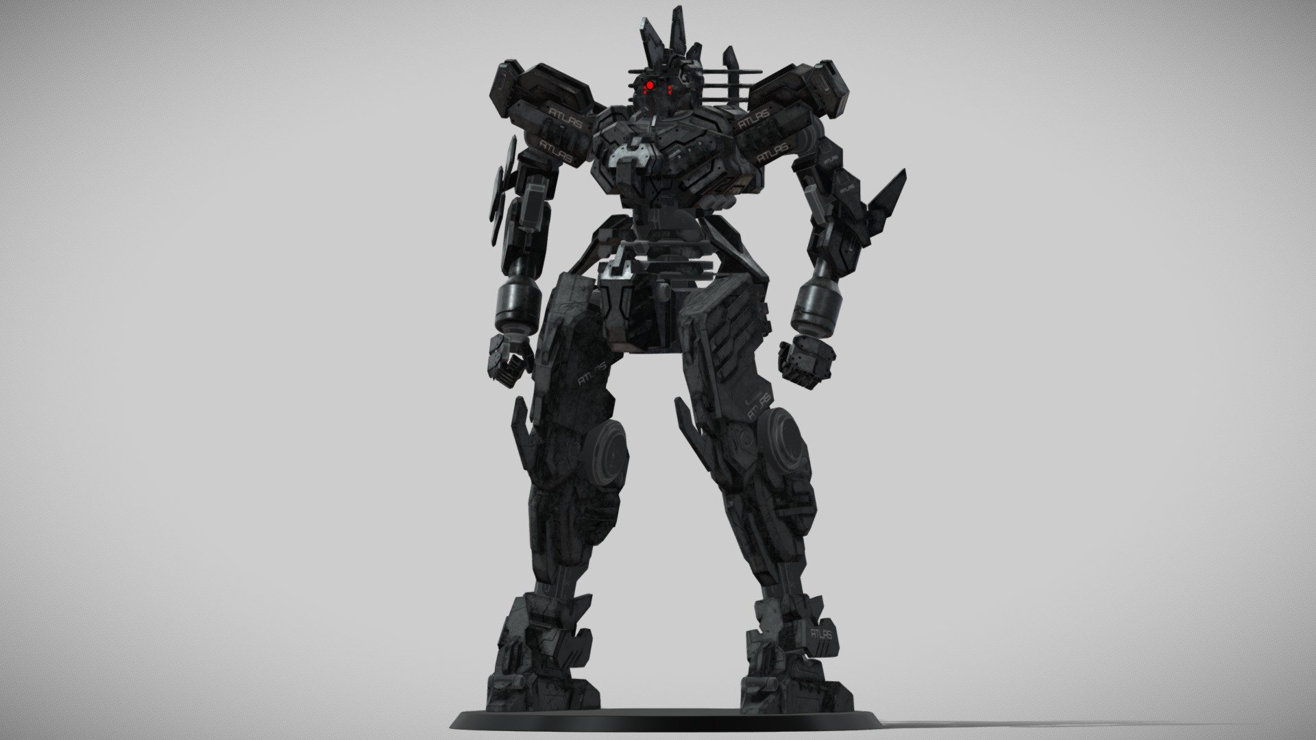 Mech 1 - 3D model by alcazardaniel.art [7929b85] - Sketchfab