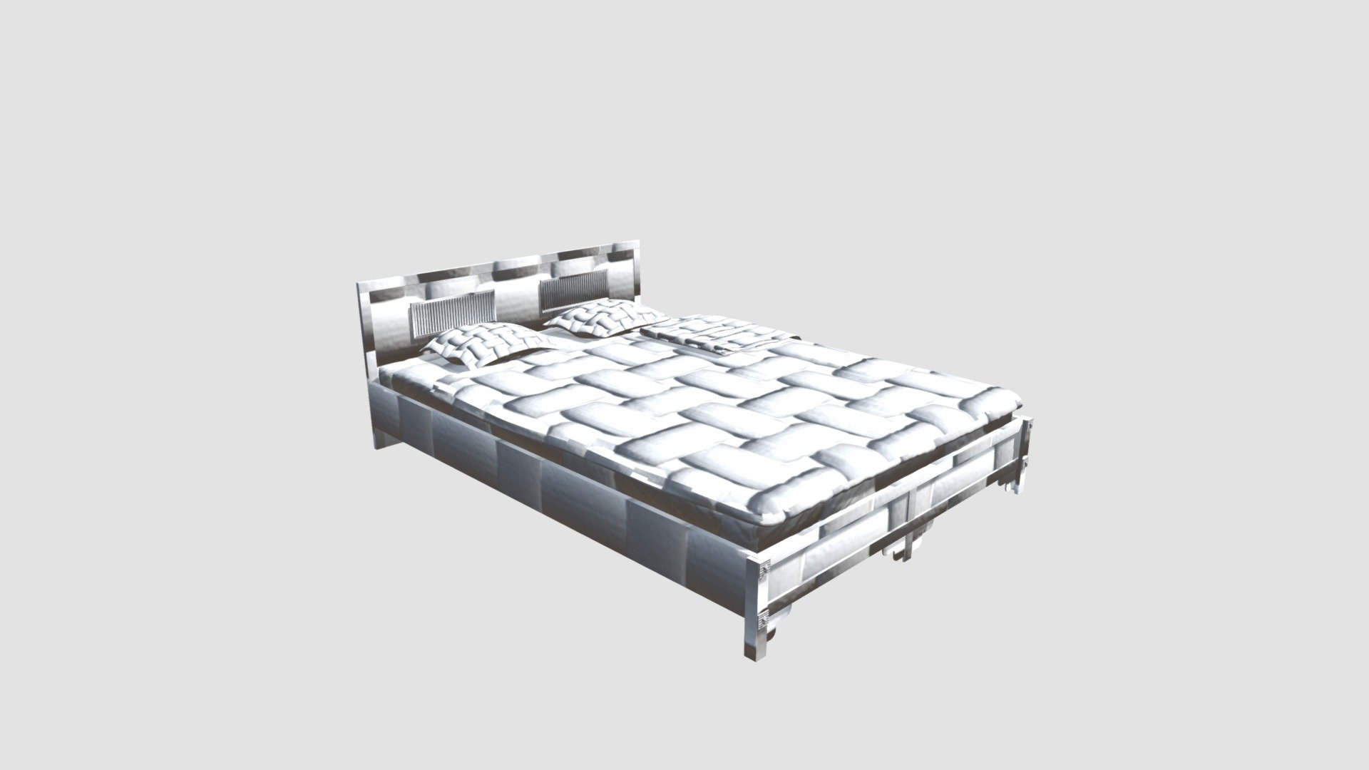 Bed - Buy Royalty Free 3D model by Evermotion [792b503] - Sketchfab Store