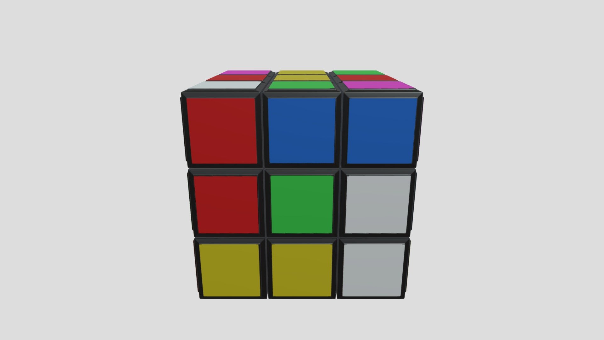 Rubiks Cube - 3D model by tiachuii [792d215] - Sketchfab