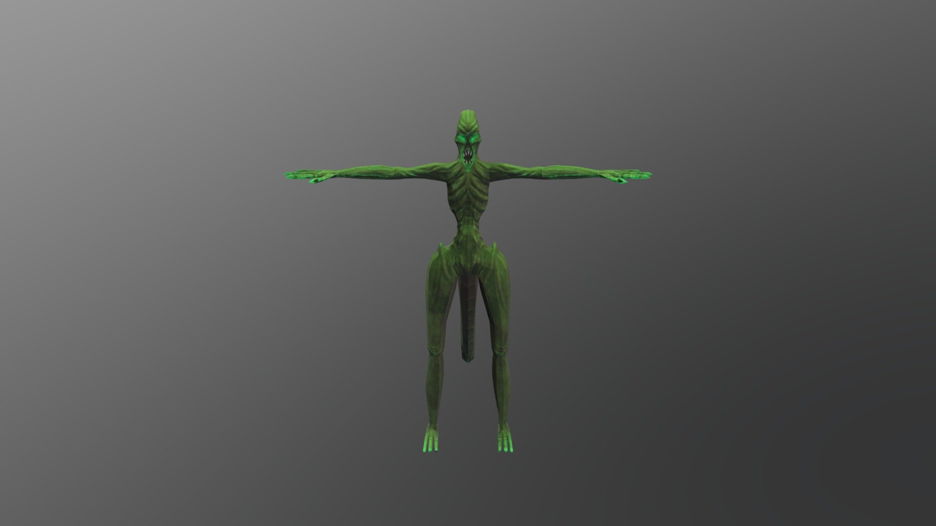 Alien - Horror Game Monster - 3D model by RinsDoll [792d885] - Sketchfab
