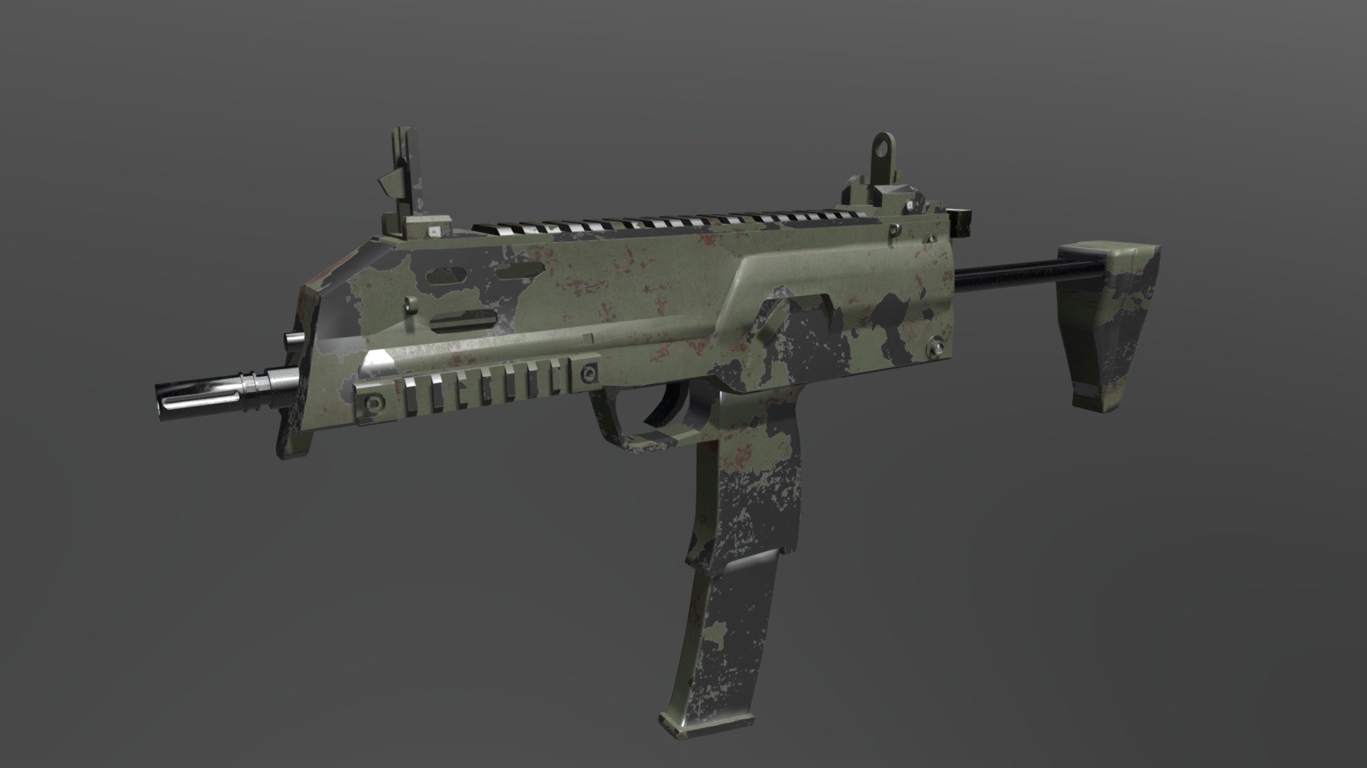 Mp7 (WW2 Themed) - Download Free 3D model by slbutler03 [792da34 ...